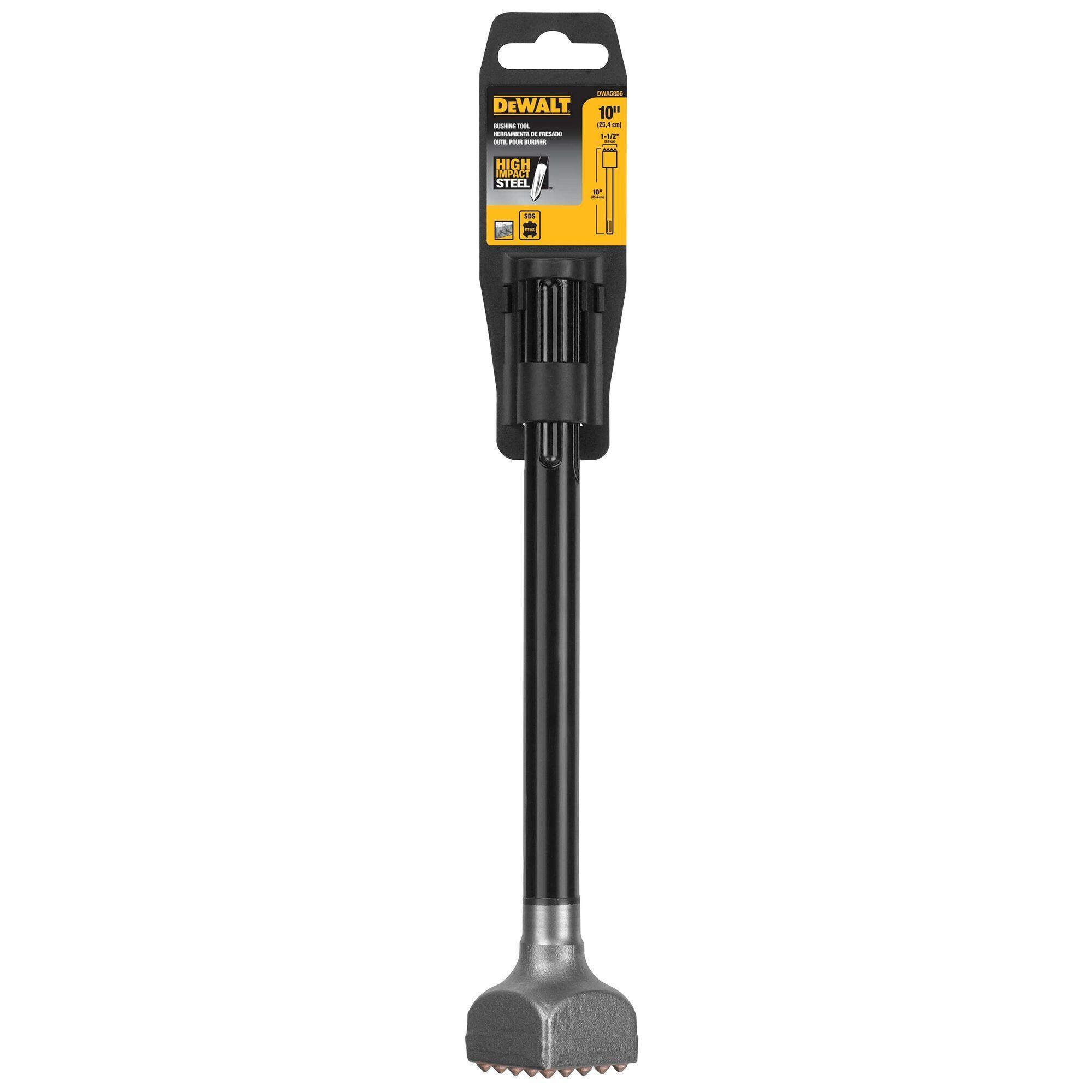 . DeWALT® DWA5856 Bushing Tool, 10 in L, 1-1/2 in Shank